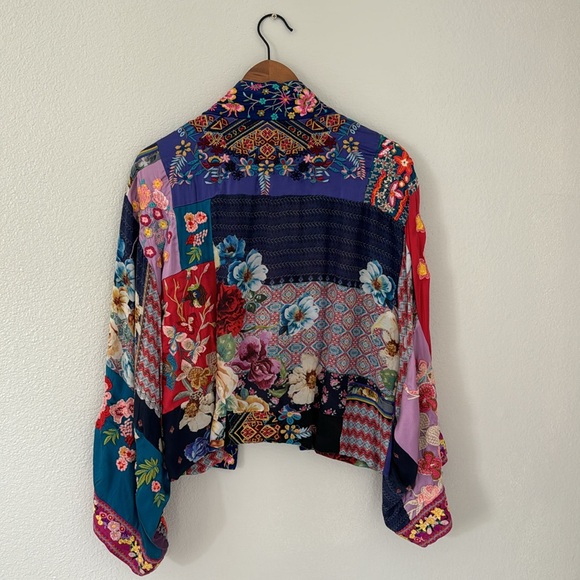 Johnny Was | Jackets & Coats | Johnny Was Embroidered Reversible Kimono ...